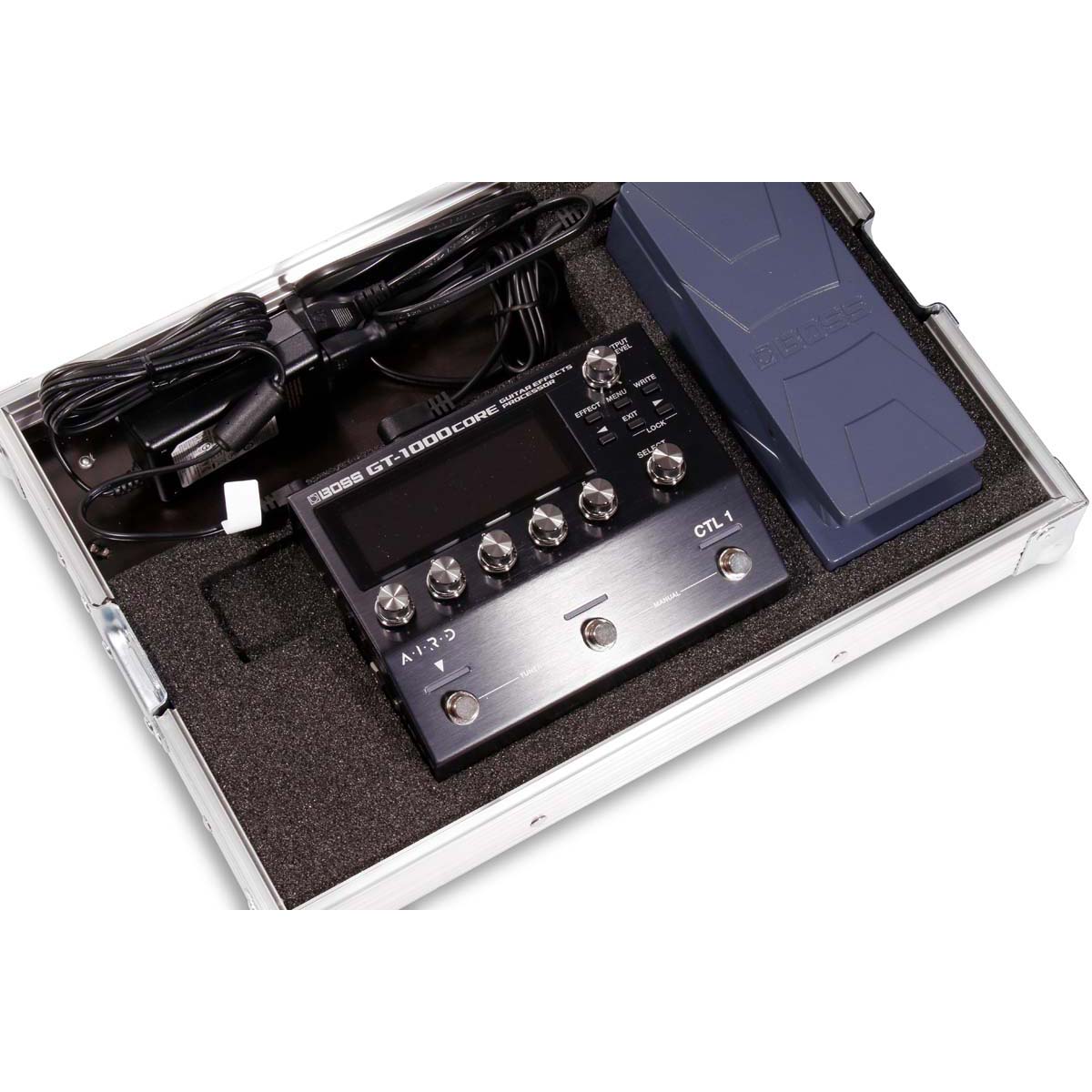 Pedalcase Boss GT-1000Core + Boss EV-30 | Megacase