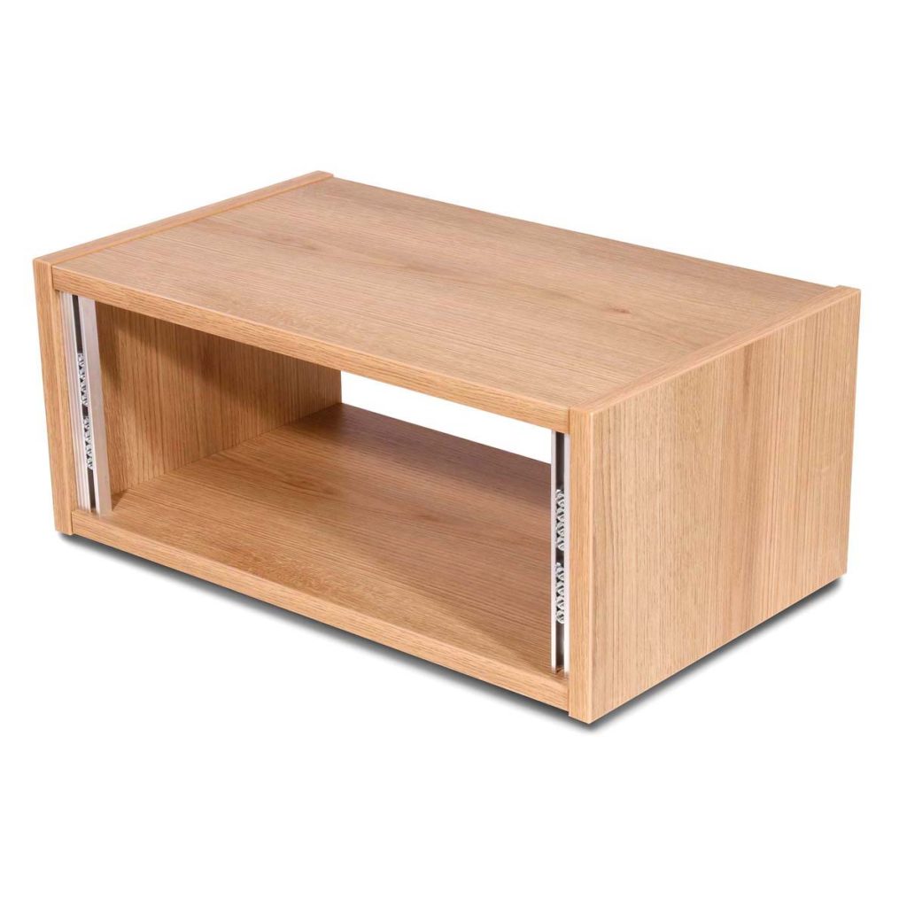 Studio Desktop 4U Rack oak | Megacase